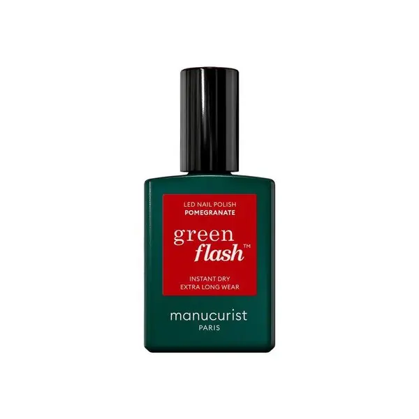 MANUCURIST Green Flash Led Gel Polish - Pomegranate
