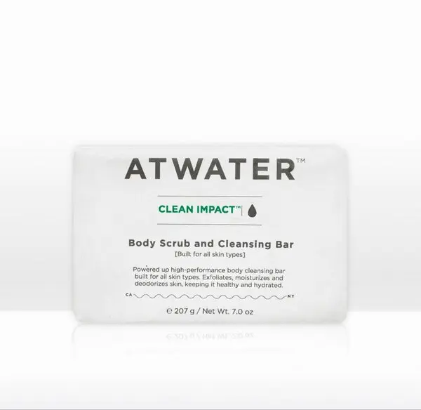 ATWATER Clean Impact Body Scrub And Cleansing Bar - One-color