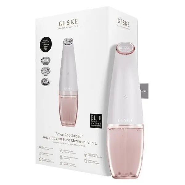 GESKE Smartappguided Aqua-stream Face Cleanser | 8 In 1 - Starlight
