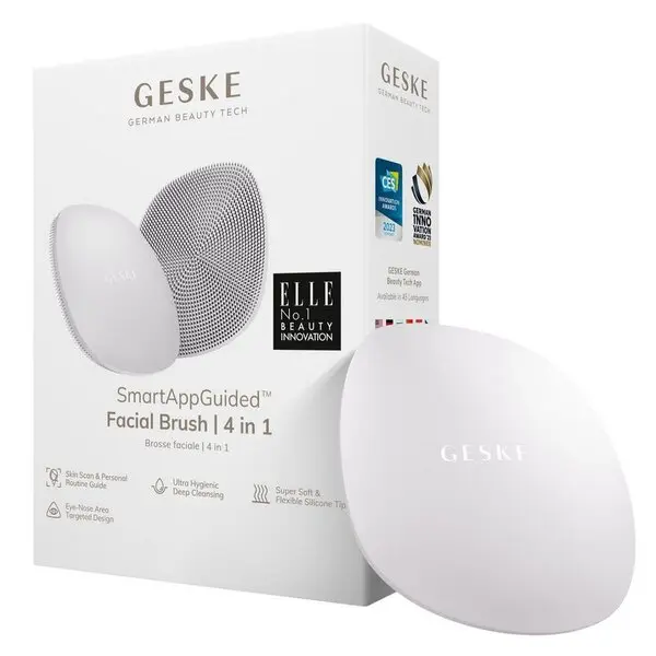 GESKE Smartappguided Facial Brush | 4 In 1 - Starlight