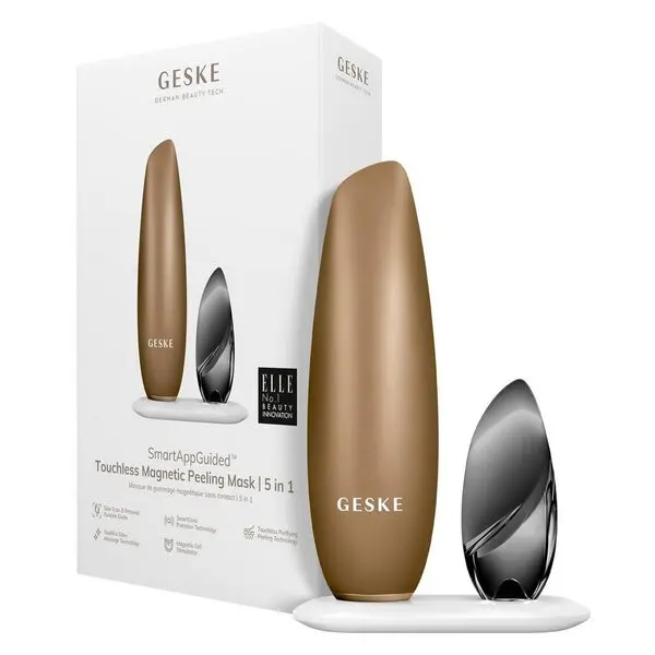 GESKE Smartappguided Touchless Magnetic Peeling Mask | 5 In 1 - Gray