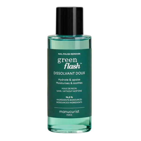 MANUCURIST Green Flash™ Express Remover, Acetone-free Gel Nail Polish Remover - One-color