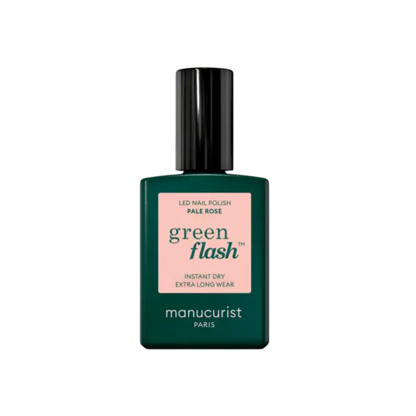 MANUCURIST Green Flash Led Gel Nail Polish, Non-toxic Nail Polish - Pale Rose
