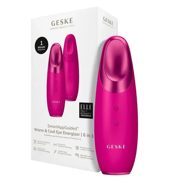 GESKE Smartappguided Warm & Cool Eye Energizer | 6 In 1 - Magenta