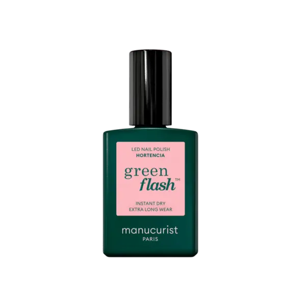 MANUCURIST Green Flash Led Gel Nail Polish, Non-toxic Nail Polish - Hortencia (a Sheer Pale Pink)