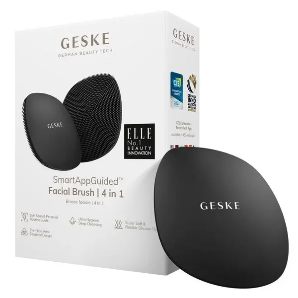 GESKE Smartappguided Facial Brush | 4 In 1 - Gray
