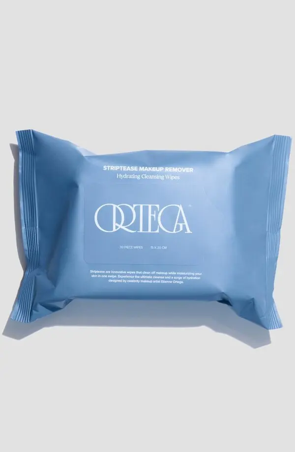 ORTEGA Striptease Makeup Remover Wipes - Clear