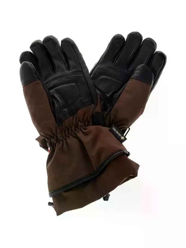 Moncler Leather-panel Gloves