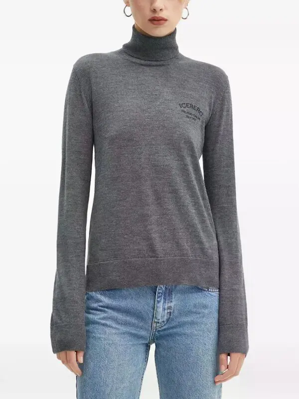 Iceberg Roll-neck Sweater