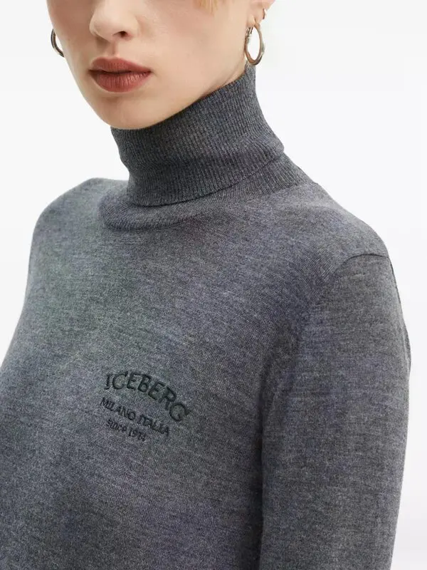 Iceberg Roll-neck Sweater