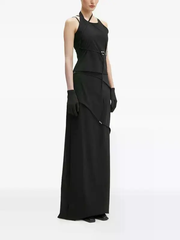 HELIOT EMIL Rear-slit Maxi Skirt