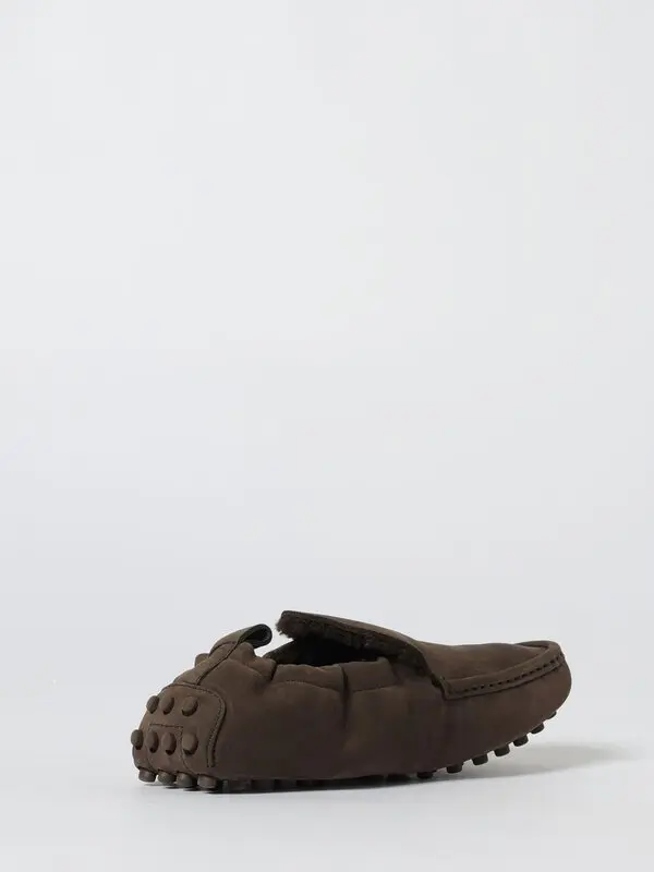 TOD'S Suede Loafers - Black
