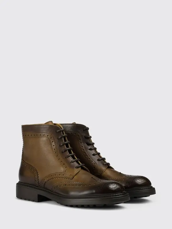 DOUCAL'S Lace-up Leather Boot