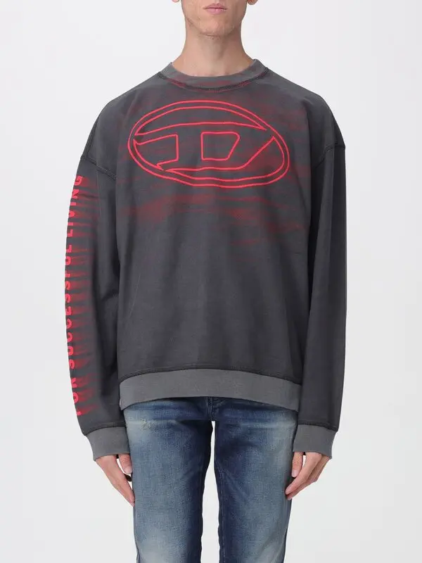 DIESEL Crewneck Sweatshirt - Grey