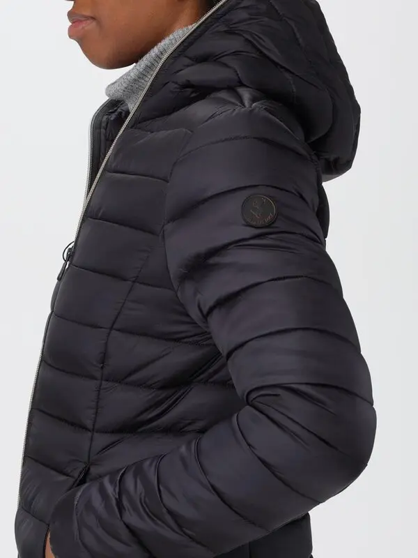 SAVE THE DUCK Padded Hooded Jacket - Black