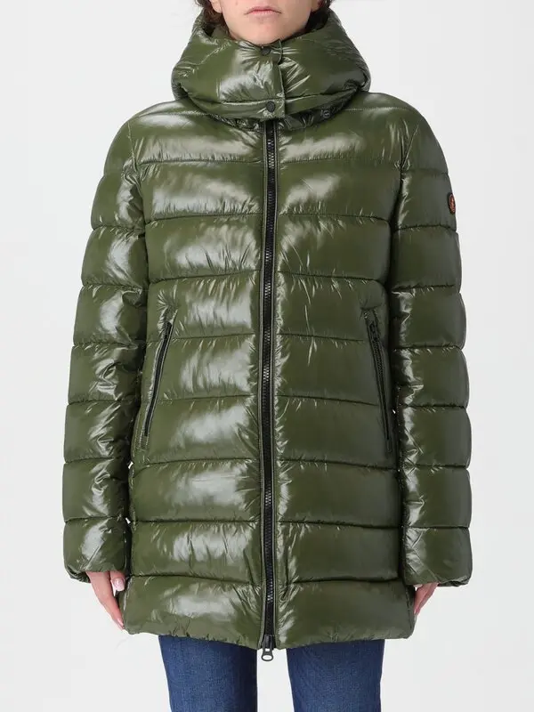 SAVE THE DUCK Quilted Jacket - Green