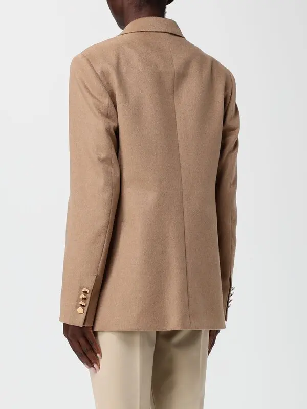 Max Mara Double Breasted Jacket - Camel