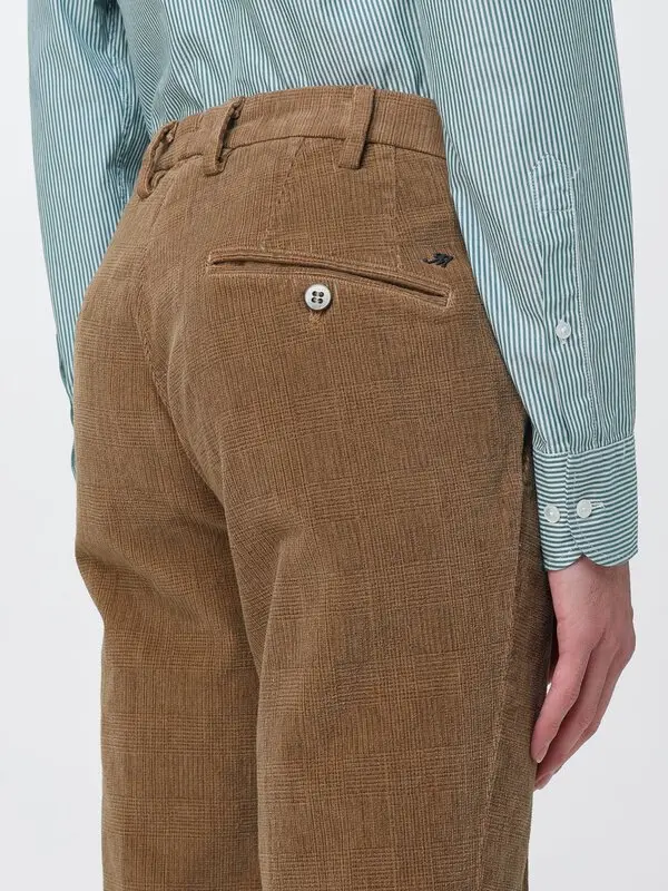 MASON'S Tailored Corduroy Trousers - Camel