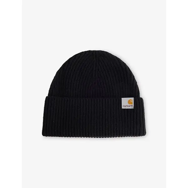 Carhartt Work In Progress Gabe Wool And Cashmere Beanie - Black