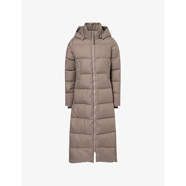 Canada Goose Mystique Long Puffer Jacket - Taupe Grey