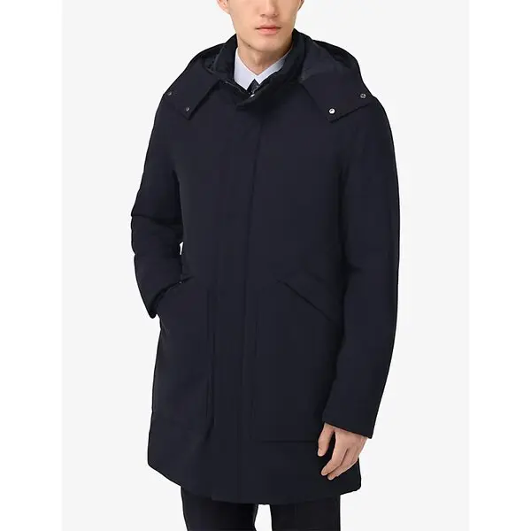 Boggi Milano Regular-fit Padded Nylon Parka