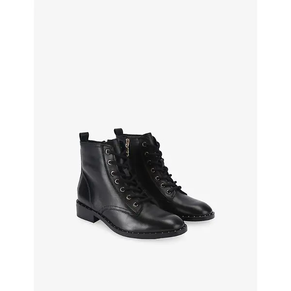 Carvela Studio Spike Leather Ankle Boots