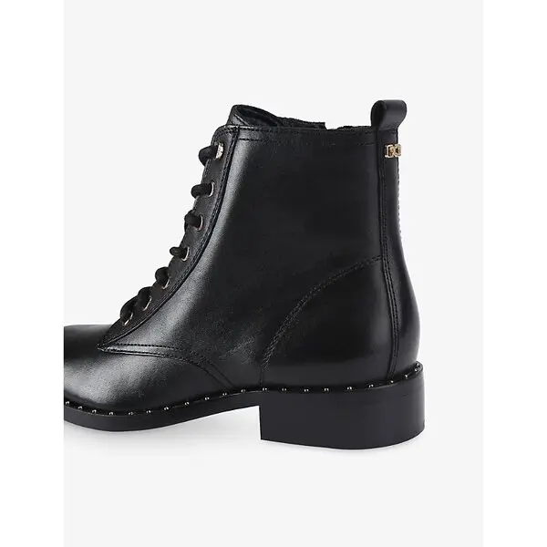 Carvela Studio Spike Leather Ankle Boots