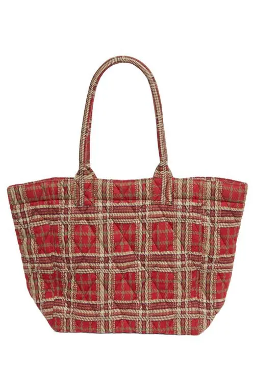 Isabel Marant Small Yenky Tartan Tote
