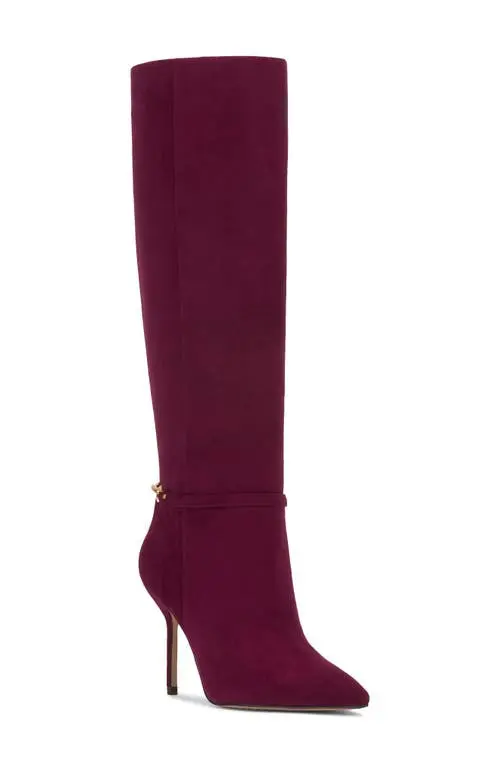 Vince Camuto Mirtha Knee High Boots - Light Wineberry