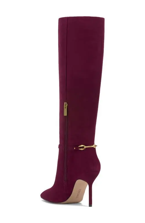 Vince Camuto Mirtha Knee High Boots - Light Wineberry