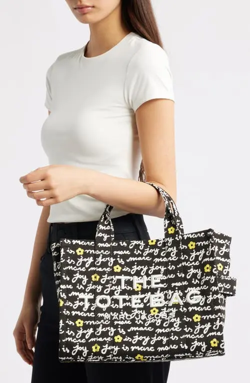 Marc Jacobs Medium Canvas Tote - Black Multi