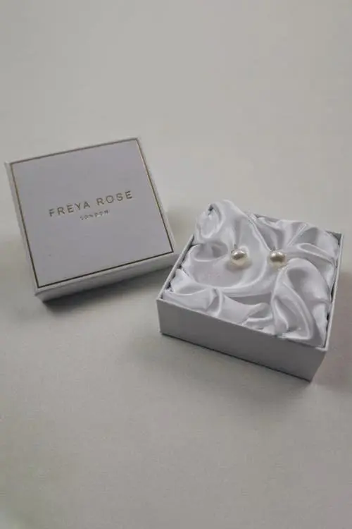 FREYA ROSE Freshwater And Sterling Silver Stud Earrings