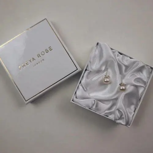 FREYA ROSE Freshwater And Sterling Silver Stud Earrings