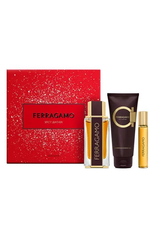 FERRAGAMO Spicy Leather Parfum $180 Value - No Color