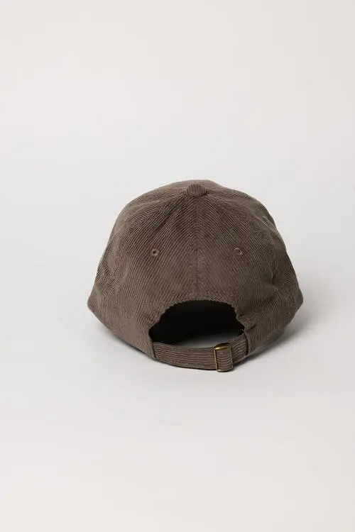 Hat Attack Cord Cap - Taupe