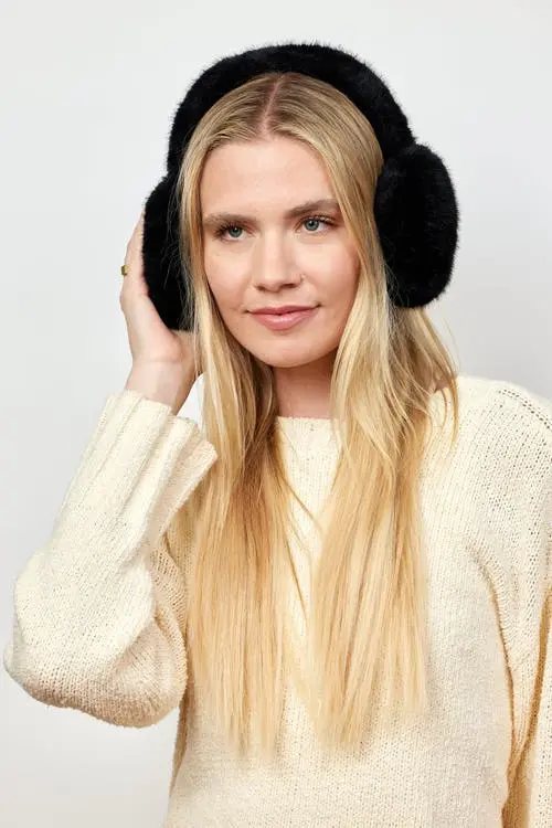 Hat Attack Faux Fur Earmuffs