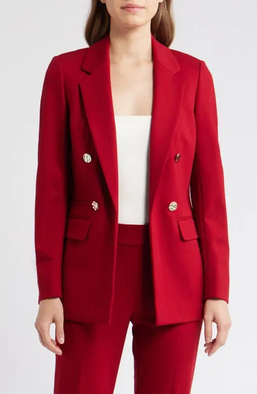 Anne Klein Double-breasted Blazer