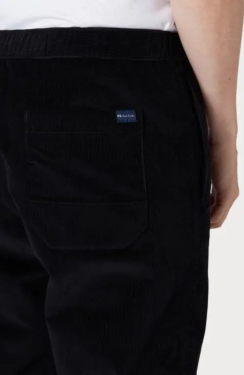 Paul Smith Flat Front Drawstring Corduroy Pants