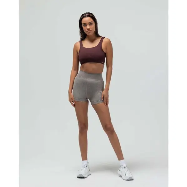 REFORMER Heather High-waisted Short - Heather Maple