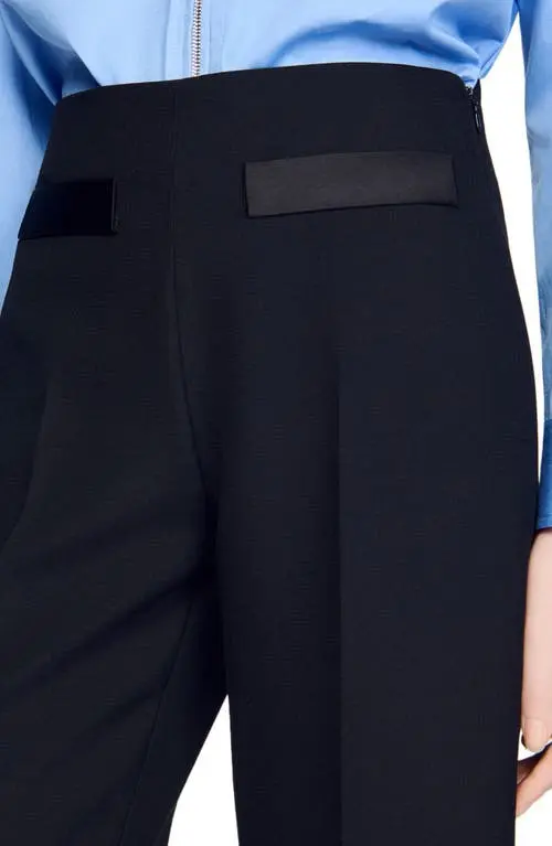 Sandro Pocket Detail Trousers