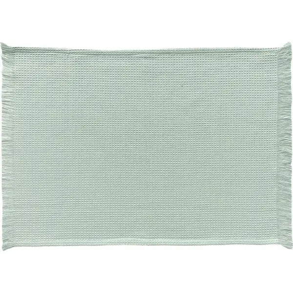 C&F HOME Waffle Weave Placemats - Green