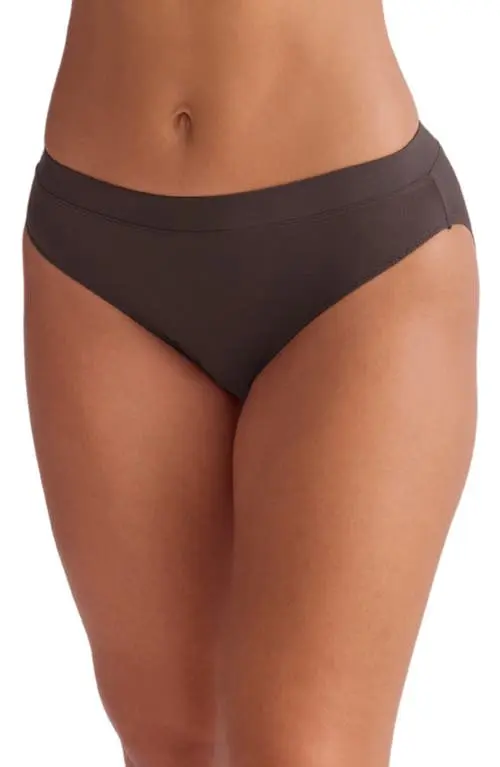 Fleur't Silicone Edge Bikini Bottom - Espresso