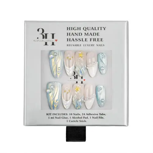 3H NAILS Starry Dreams Luxury Handmade Press On Nails