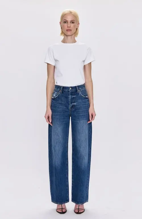 PISTOLA Tate High-rise Wide-leg Jeans