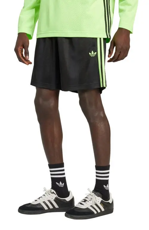Adidas Adicolor Recycled Polyester Jacquard Shorts - Black/sigg