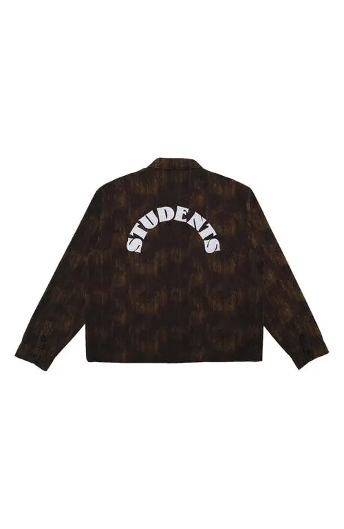 STUDENTS Kennedy Camo Twill Chore Jacket