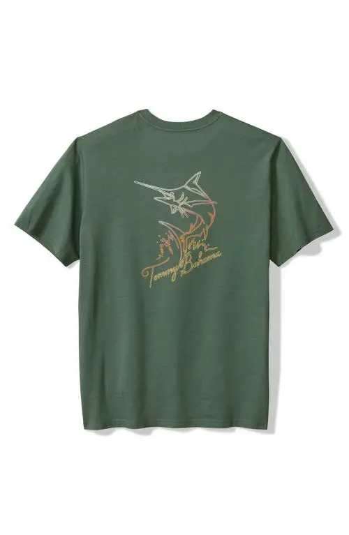 Tommy Bahama Marlin's Trace Graphic T-shirt