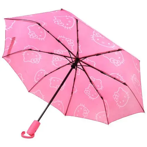 SANRIO HELLO KITTY Allover Head Print Umbrella