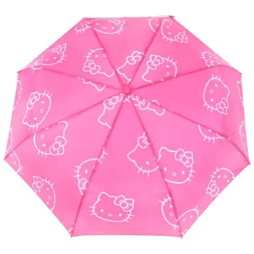 SANRIO HELLO KITTY Allover Head Print Umbrella