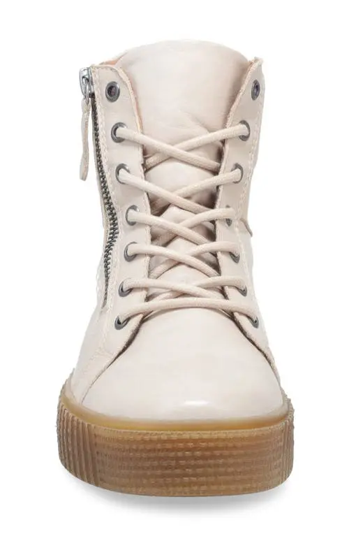 Miz Mooz Saphire Platform Sneakers - Cream